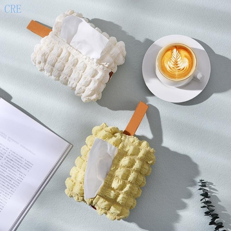 Cre ผ้าศิลปะกล่องกระดาษทิชชูกล่องกระดาษผ้าเช็ดปาก-กรณีสก์ท็อปผู้ถือ ...