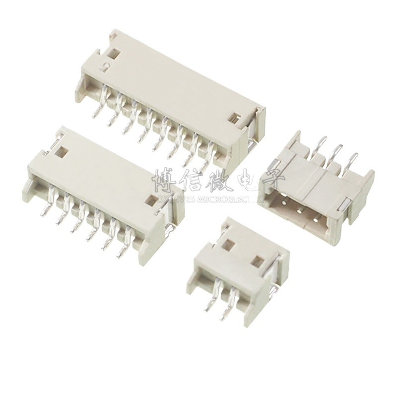 1.5MM สติ๊กเกอร์แนวนอน ZH1.5MM Pitch Connector 2P/3/4P/5/6P/8P แนวนอน Patch Socket 2P, 3P, 4P ...