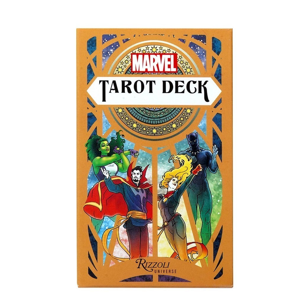 Marvel Tarot Oracle Deck Tarot การ์ดเกม Divination เครื่องมือเล่นไพ่ทา ...