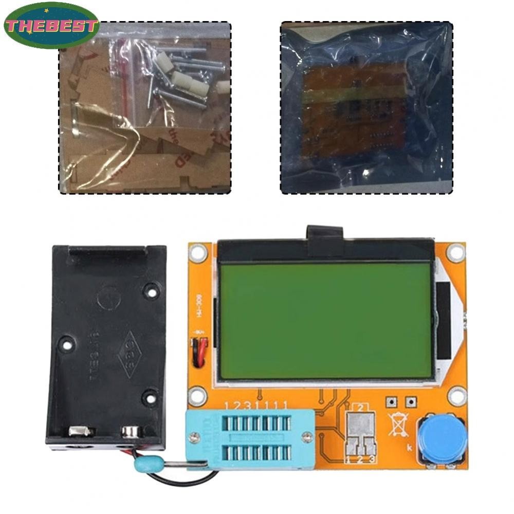 เครื่องทดสอบส่วนประกอบทรานซิสเตอร์ LCR T4 พร้อมจอแสดงผล LCD และความเร็ว ...