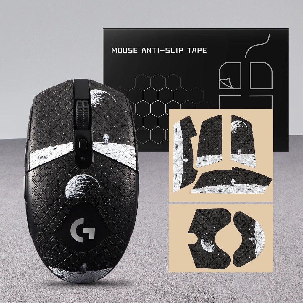สติกเกอร์เทปจับเมาส์สําหรับ Logitech G305/G304/G203/G102 เมาส์ไร้สาย ...