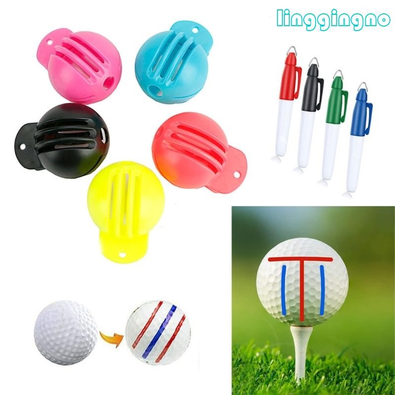 Rr Golf Marker 3Line Golf Putting Clip Templates เครื่องหมายเส้นกอล์ฟ ...