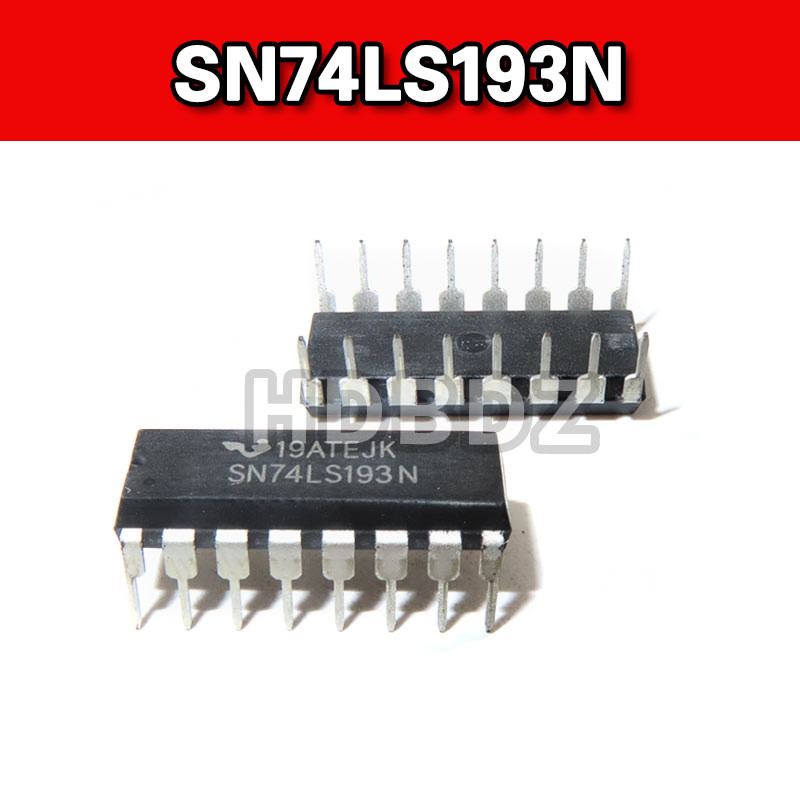 2-10pcs 74LS193 SN74LS193N DIP16 Dual นาฬิกา Reversible Counter ชิป IC ...