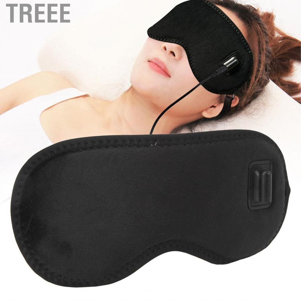 Treee ฟังก์ชั่นไอน้ำ Sleep Eye Patch ฝาครอบอุ่นพร้อมแถบยางยืดสำหรับตา ...
