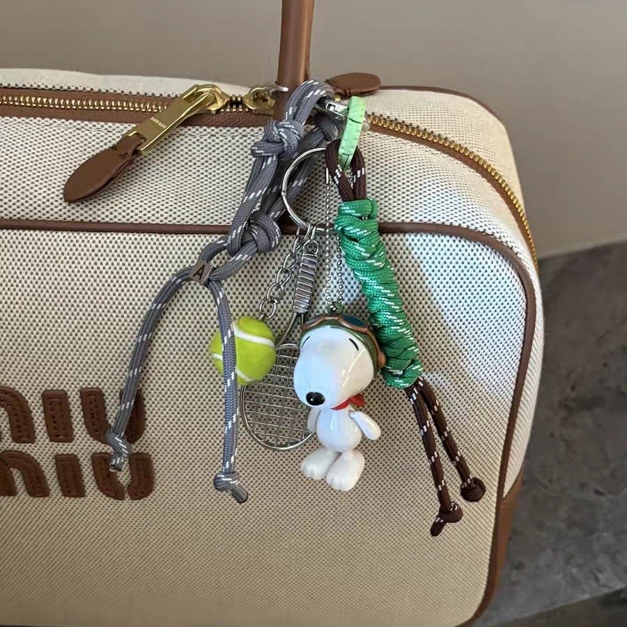 Original Design Pilot Snoopy Snoopy miu Style Braided Rope Pendant Bag ...