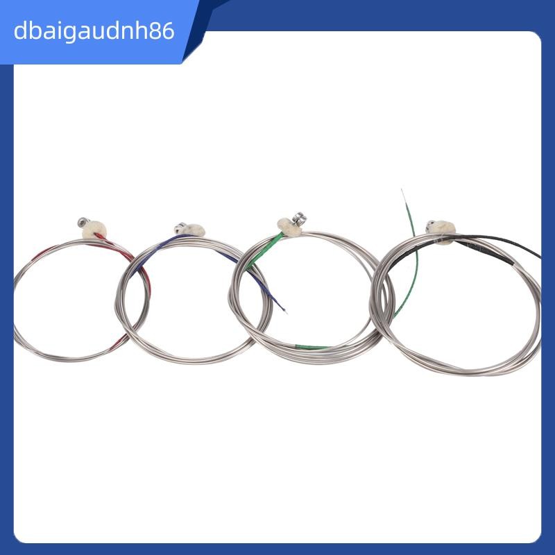 READY Stock4 ชิ้น/เซ็ต Upright Bass Strings Double Bass Strings 4/4 3/4 ...
