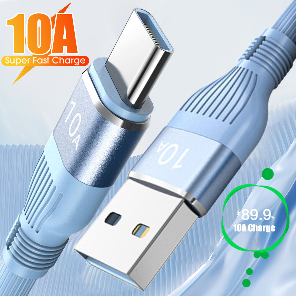 10A Type C Data Charger Cable - สายชาร์จ PVC เร็วสุด - สายข้อมูลชาร์จ ...