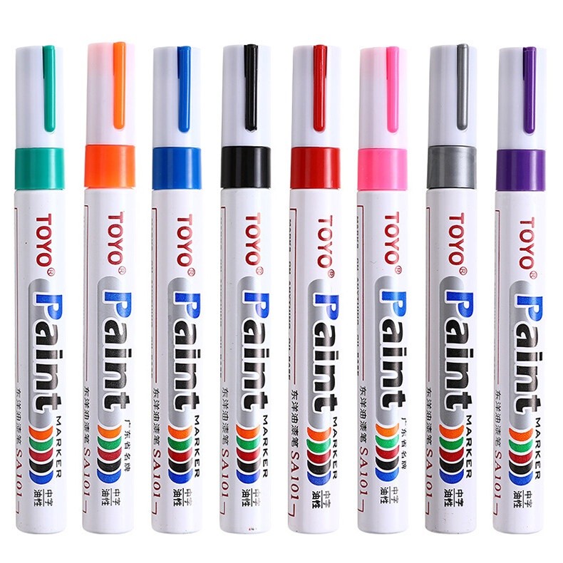 ll ร้านคนไทยแท้ๆ ll Toyo Paint ปากกาเขียนยาง ปากกาเอนกประสงค์ เขียนได้ ...