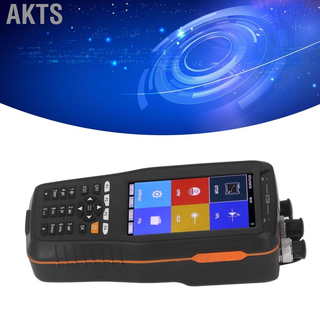 AKTS 3.97in OTDR Optical Time Domain Reflectometer ไฟเบอร์ออปติก Power ...