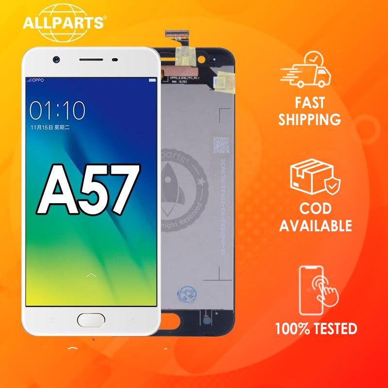 Display จอ ทัช สำหรับ OPPO A57 2016 LCD หน้าจอ พร้อมทัชสกรีน CPH1701 ...