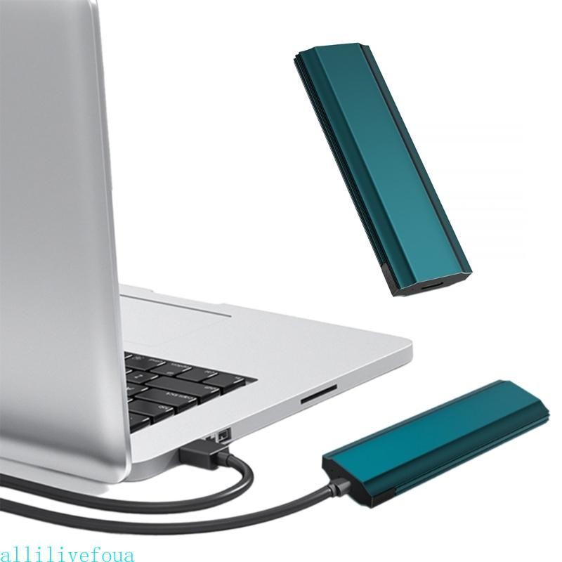 กล่องใส่เคส SSD โลหะ allilivefoua รองรับการควบคุม Protocols NGFF NVME ...