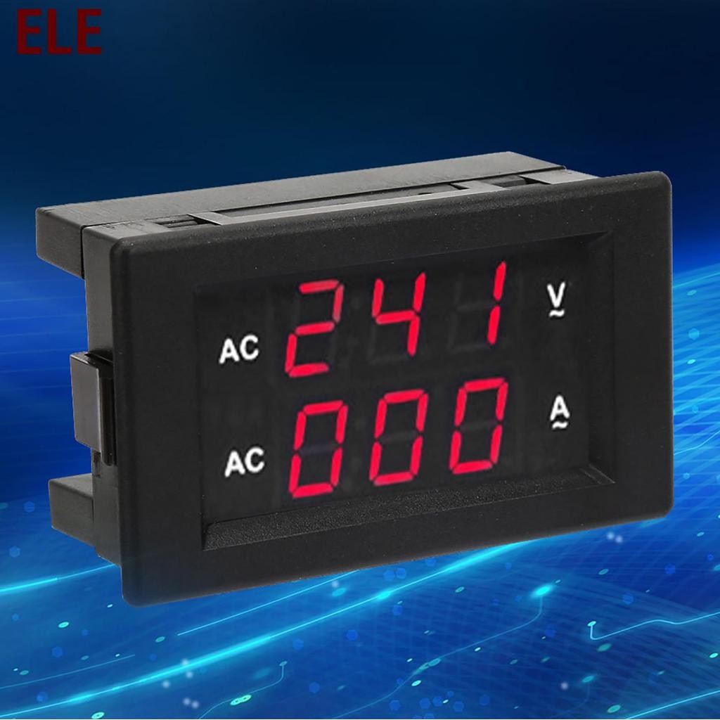 ELE ผู้บริโภค AC AC AMP METER POWER FACTOR ความถี่ Voltmeter 100 ถึง ...
