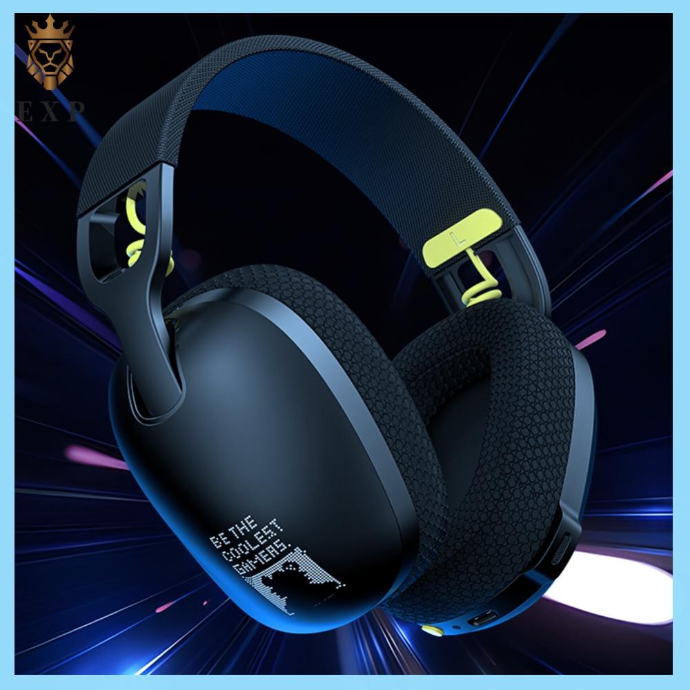 [explosion1.th] ชุดหูฟังไร้สาย 2.4GHz/BT 5.3/หูฟังแบบครอบหูแบบมีสายพร้อมไมโครโฟนตัดเสียงรบกวนหู ...