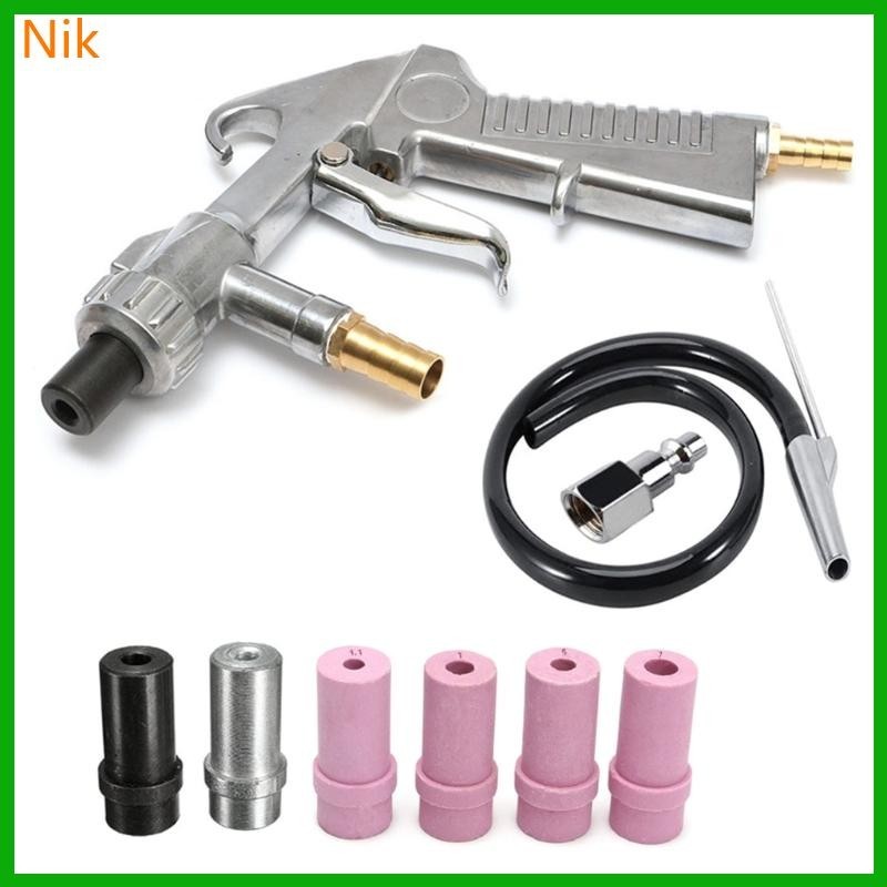 Nik Sandblaster Sand Blaster ชุด Sand Blaster พร้อมท่อและหัวฉีดสําหรับ ...