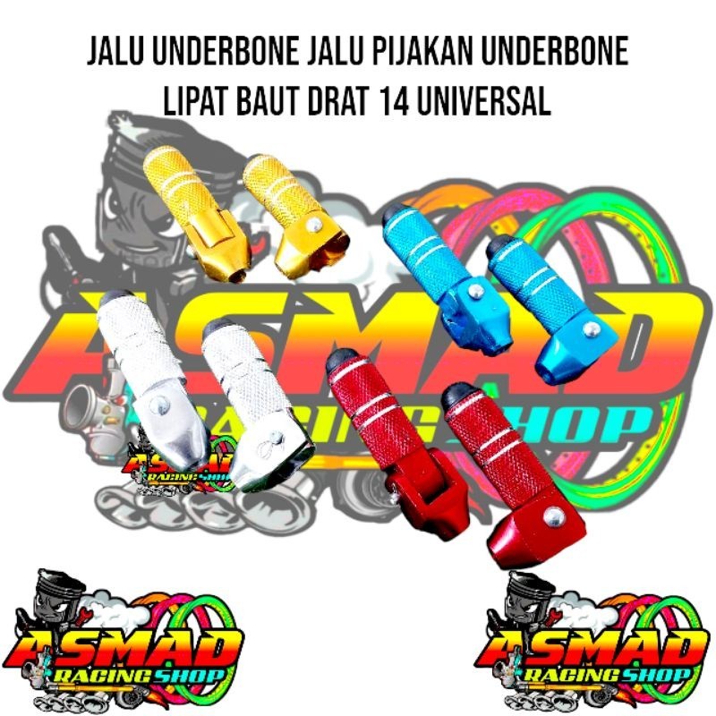 Jalu underbone jalu underbone Folding Bolt drat 14 universal full ...