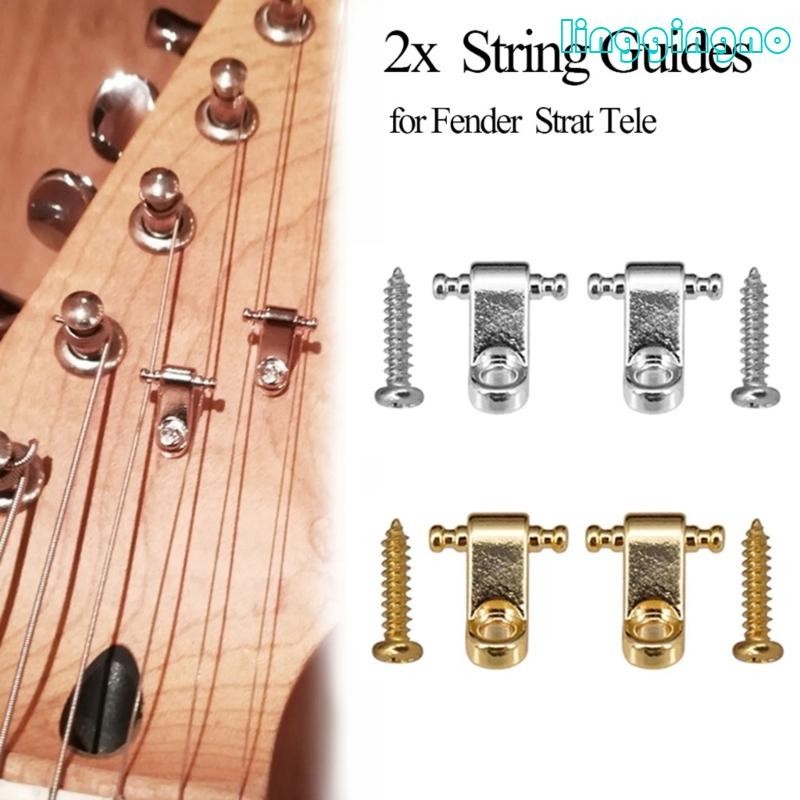 Rr 2 ชิ้นกีตาร์ไฟฟ้า String Retainers Tree Standard Roller String Guides | Shopee Thailand