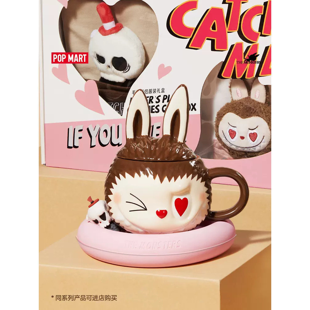 popmart pucky crybaby dimoo labubu molly hacipupu แก้วมัค ถ้วยเซรามิค ...