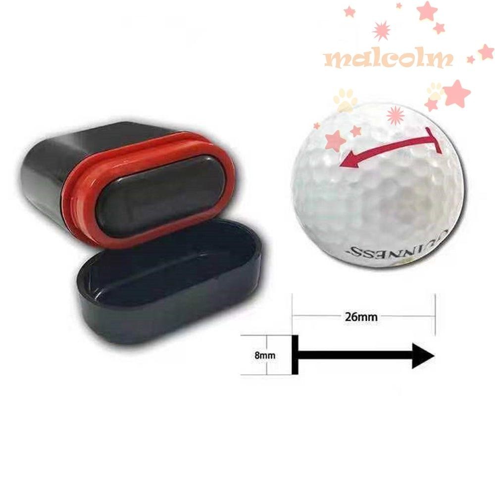 Malcolm Golf Ball Liner อุปกรณ์เสริมกีฬากลางแจ้งแสตมป์ Marker Ball ...