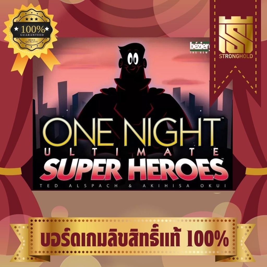 One night : Ultimate Super Heroes (EN) - บอร์ดเกม Board Game ...