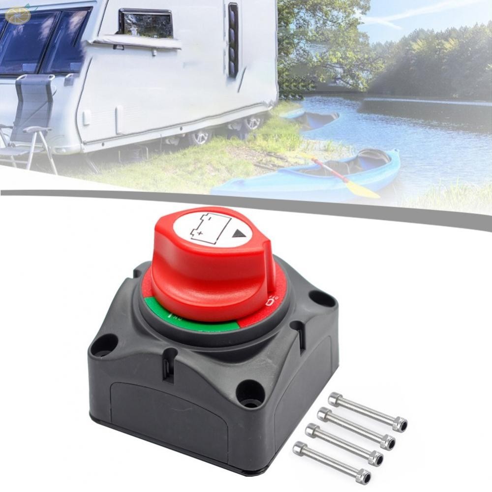 แบตเตอรี่ Disconnect Switch Amps DC V Isolator Master Power Cut Shut ...