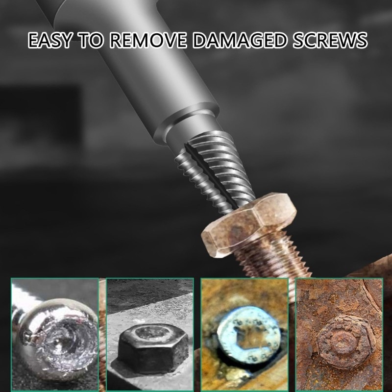 Hl 9 26 ชิ้นสกรู Extractors ชุดได้อย่างง่ายดาย Out Bolt Extractors Bolt ...