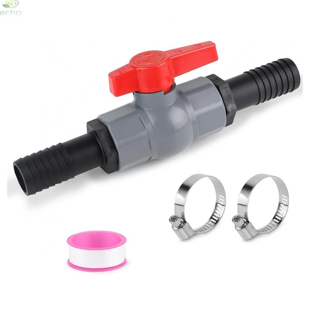 【ECHO】Ball Valve With Hose Connector Durable Valve Easy Installation 1 ...