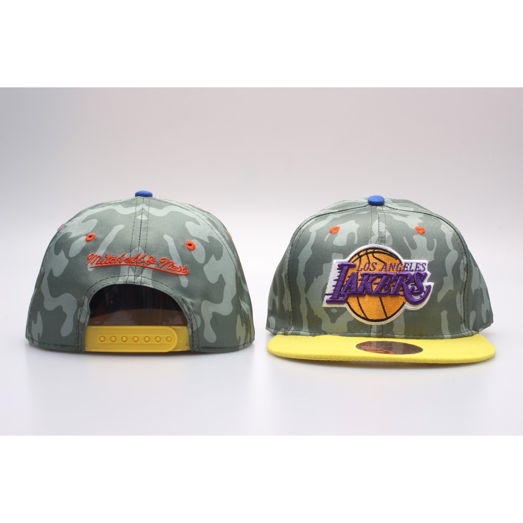ใหม่ Los Angeles Lakers NBA Snapbacks คุณภาพสูงแฟชั่นแบรนด์ผ้าฝ้ายเบส ...