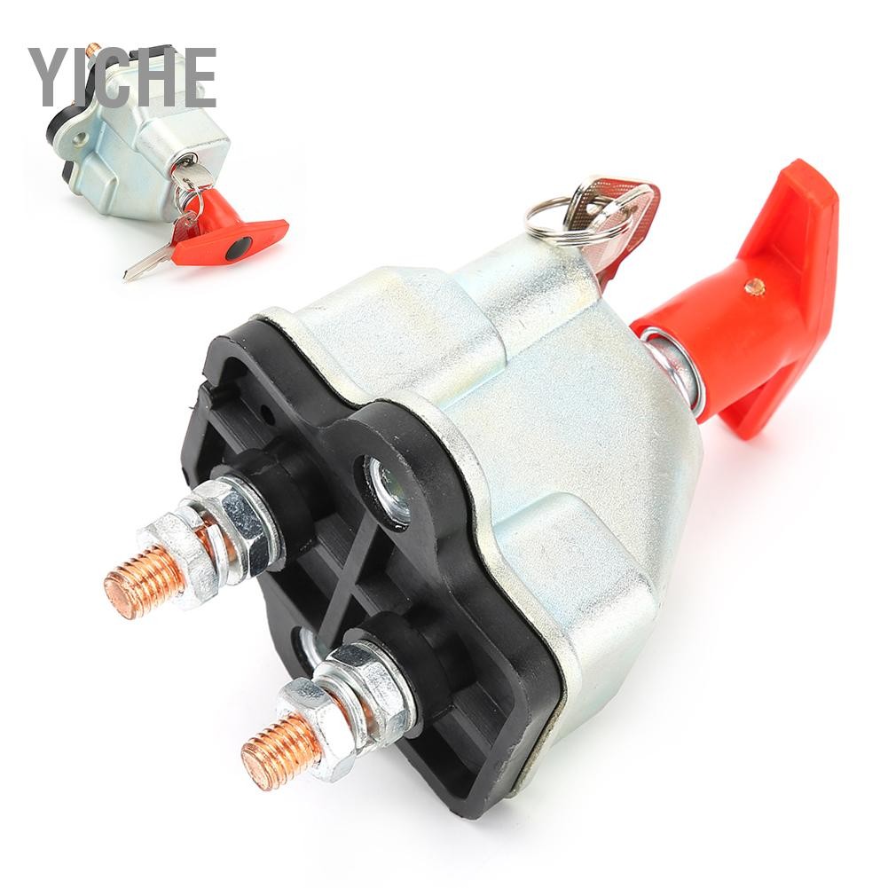 YiChe สวิตช์แยกแบตเตอรี่สากลตัดการเชื่อมต่อเปิด/ปิดสำหรับรถบรรทุก 12 ...