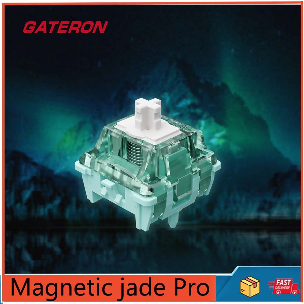Gateron Magnetic Jade Axis Pro ปรับ Keyสโตรก HIFI ไพ่นกกระจอกเสียง ...