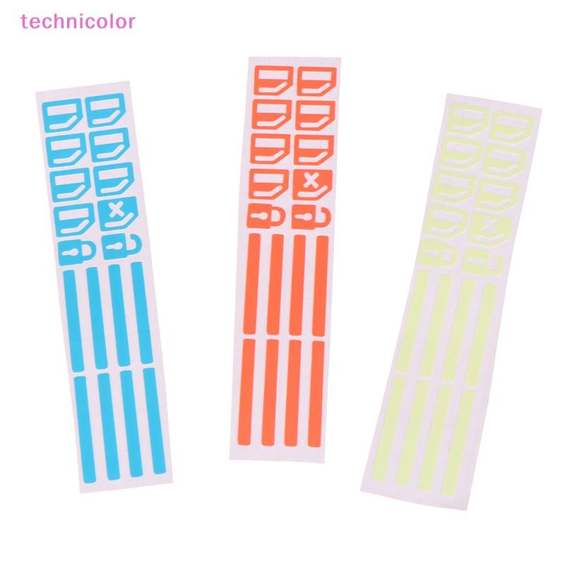 [technicolor] 1pcs รถหน้าต่าง Night Fluorescent Decals ปุ่มส่องสว่างสติ ...