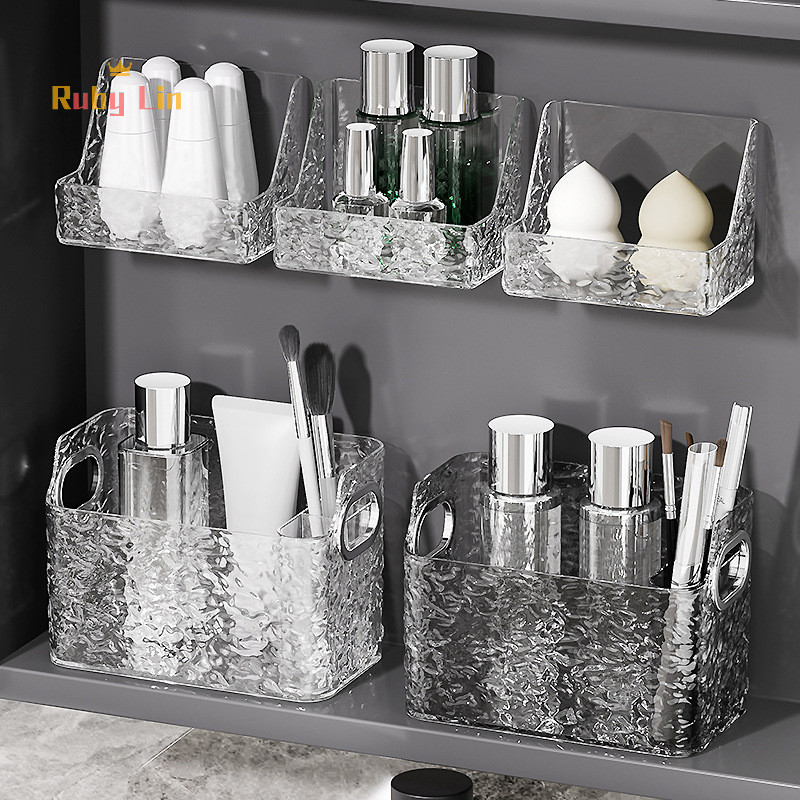 Ruby Lin Light สไตล์ Glacier รูปแบบถ้วยดูดชั้นวาง,ห้องน้ําดูดถ้วยชั้น ...