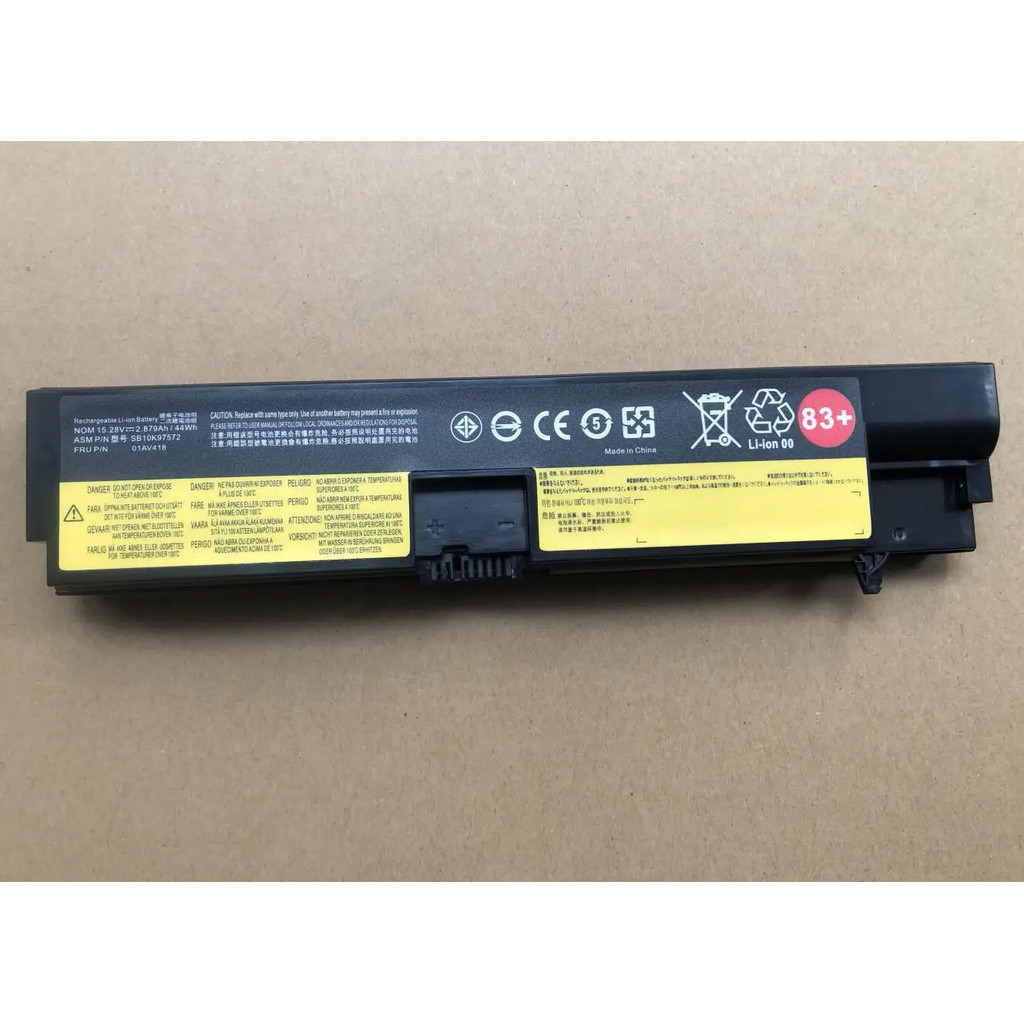 แบตเตอรี่แล็ปท็อป 01AV418 14.6V 2670mAh 01AV417 SB10K97575 01AV414 For ...