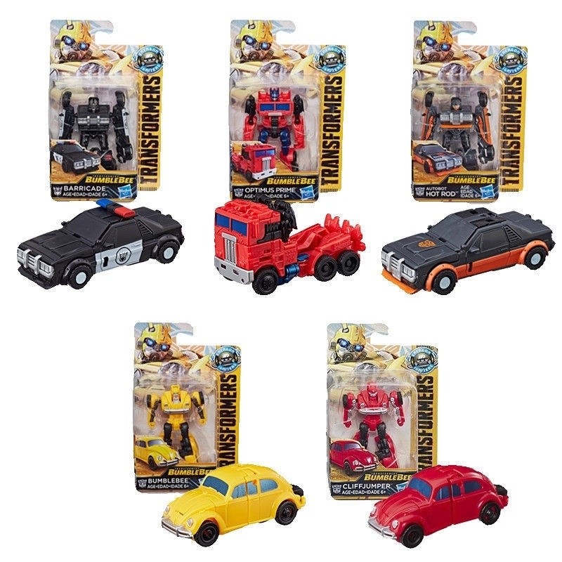 Hasbro Transformers ของแท้ Small Scale Mini Optimus Prime Bumblebee ...