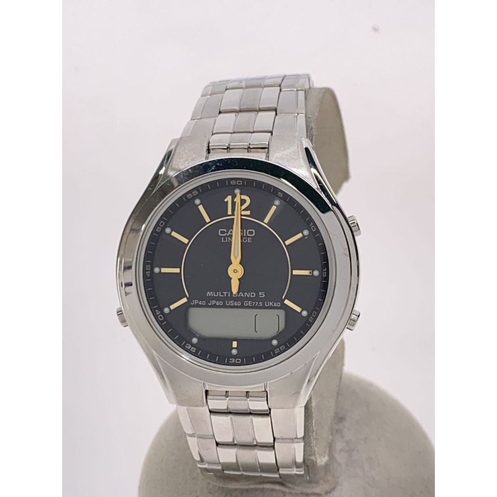 CASIO Wrist Watch Wave Ceptor Lineage Men's Stainless Analog Quartz ...