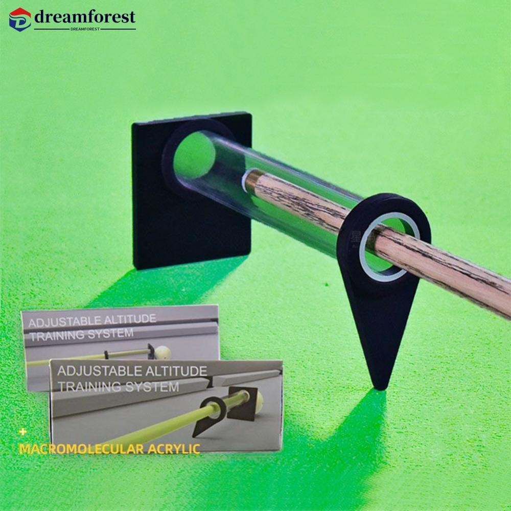 Dreamforest 1 ชุดที่ถอดออกได้บิลเลียดคิวการฝึกอบรมชุดปรับมุมการฝึกอบรม Aid สระว่ายน้ํา Cue ...