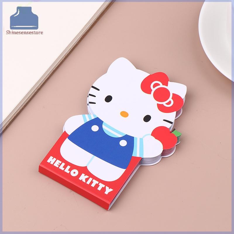 SHINE Hello Kitty Sticky Notes Pad Sanrio เครื่องเขียน Tab Memo ข้อความ ...