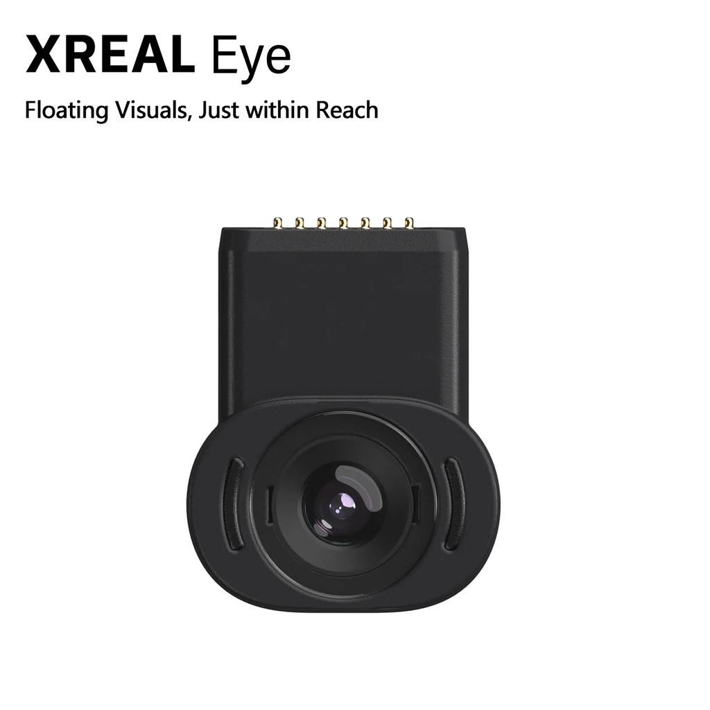 XREAL Eye อุปกรณ์เสริมขนาดเล็กที่ติดตั้งเข้ากับตรงสันจมูกของแว่น AR ...