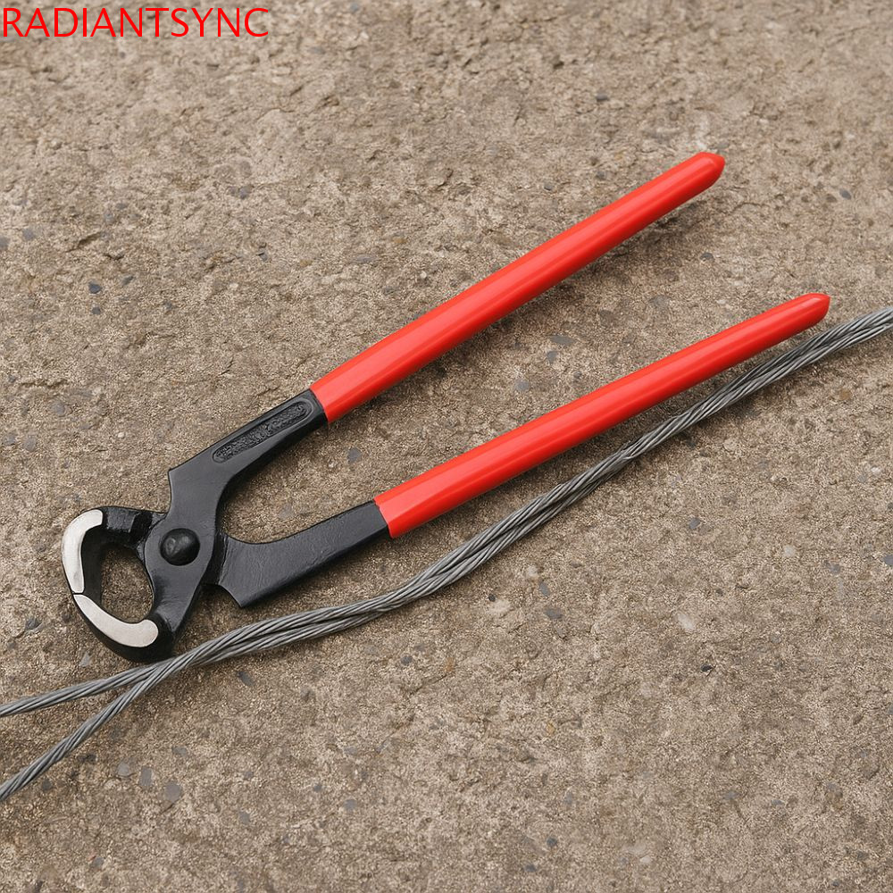 RADIANTSYNC คีมจมูกแบนหูคู่ Stepless Throat Multifunctional Nutcracker, เครื่องตัดลวดทนทาน Edge ...