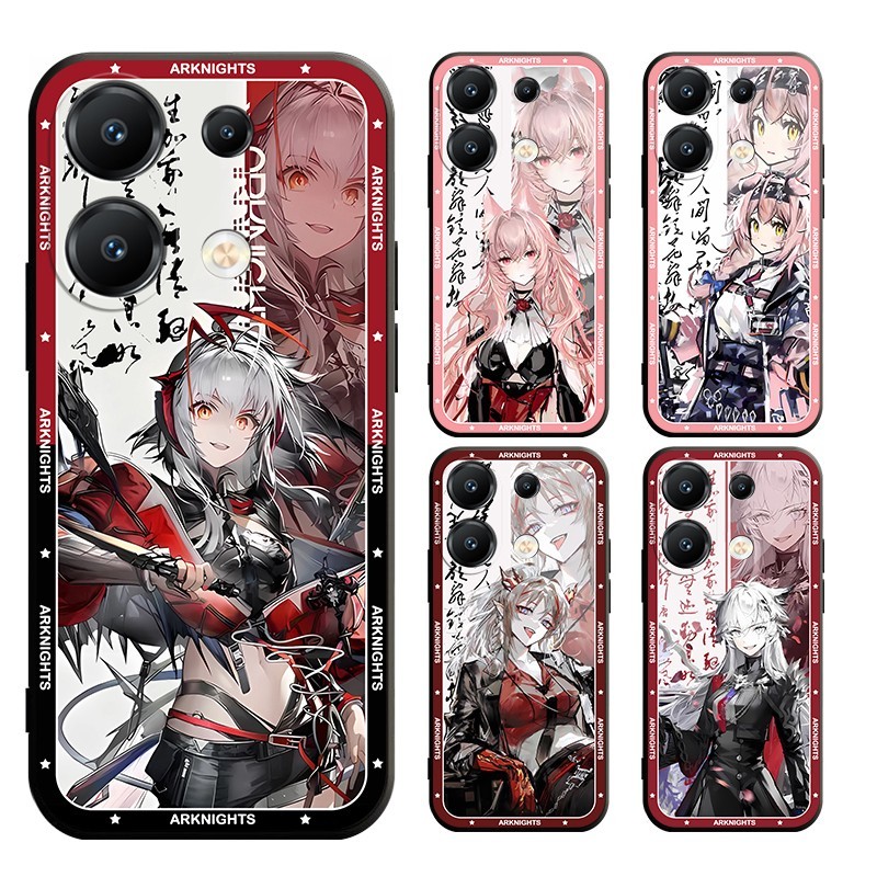 XiaoMi POCO M6 5G M6 POCO M5 M5S F6 F6 Pro 4g 5g ArKnights Casing Soft ...