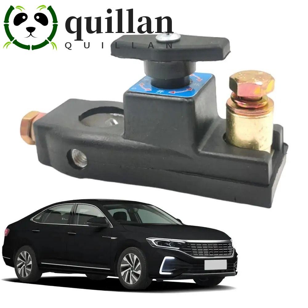 QUILLAN แบตเตอรี่รถยนต์สวิตช์ตัดการเชื่อมต่อ, 12V/24V Quick Cut-off Power Cutting Off Switches ...