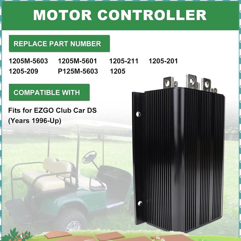 มอเตอร์ควบคุมความเร็วรถกอล์ฟ 38V-48V 500A ใช้งานได้กับรถเข็นกอล์ฟ | Shopee Thailand