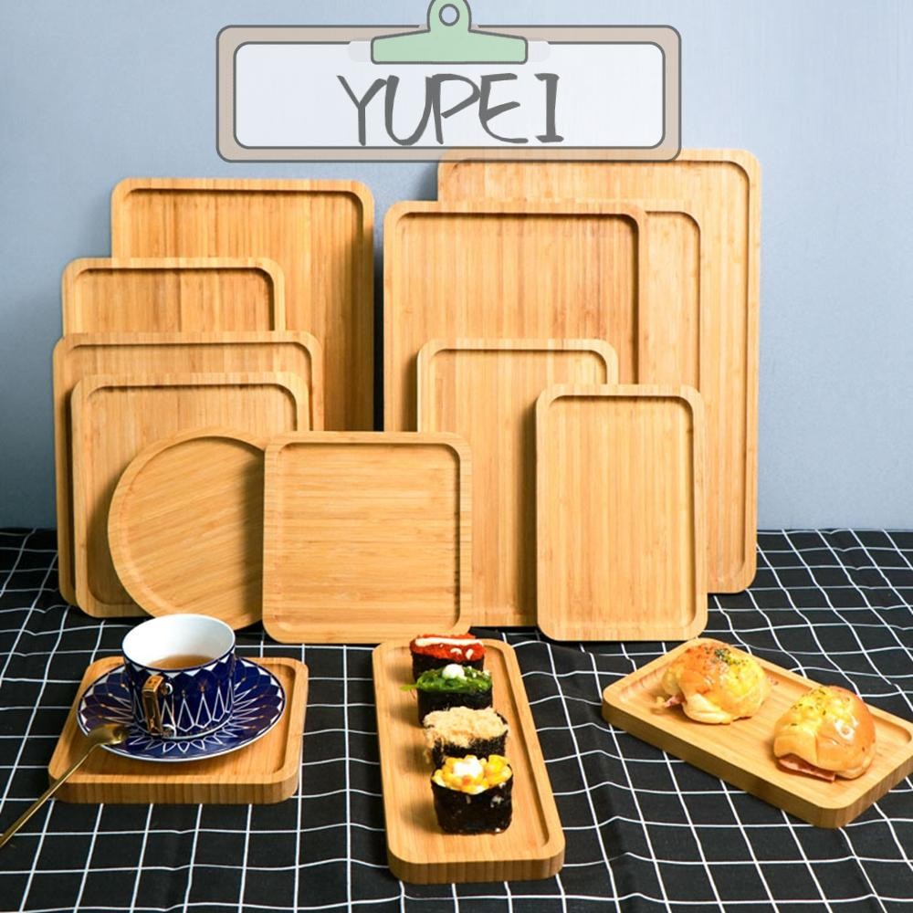 YUPEI จานรองถ้วยถาดอาหารญี่ปุ่นคุณภาพสูงห้องครัว,Dining Tea ที่วางผลไม้ | Shopee Thailand