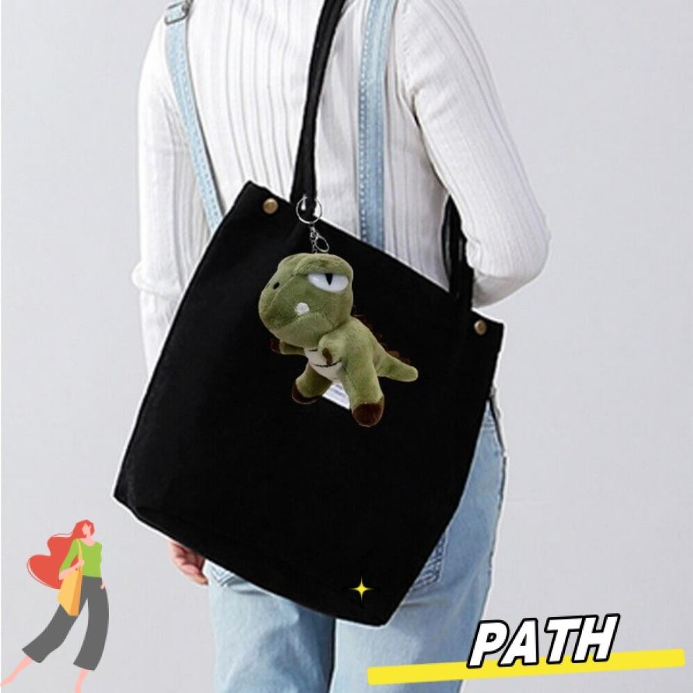 Path กระเป๋าถือสุภาพสตรี,ความจุสูงนุ่มผู้หญิงผ้าใบCorduroy Toteกระเป๋า ...