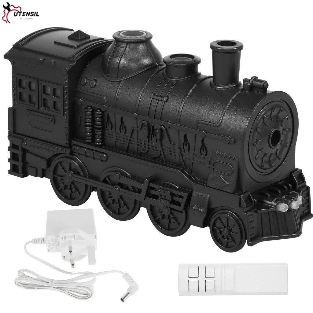 Steam Train Essential Oil Diffuser พร้อมไฟ 300ml รถไฟ Humidifier ...