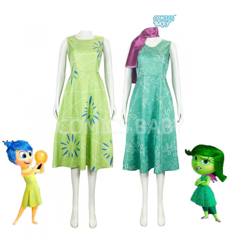 Inside Out 2 cosplay Costume เกม อะนิเมะ คอสเพลย์ Joy Disgust Anime ...