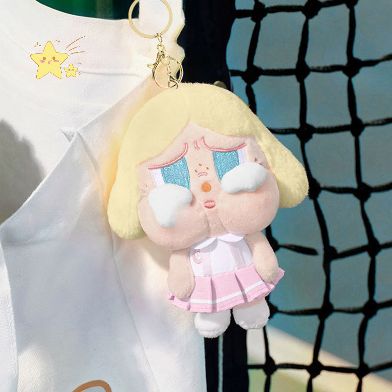 [JBTH] Pop Mart ของเล่นตุ๊กตาจี้การ์ตูน Crybaby ยัดตุ๊กตาพวงกุญแจชุด ...