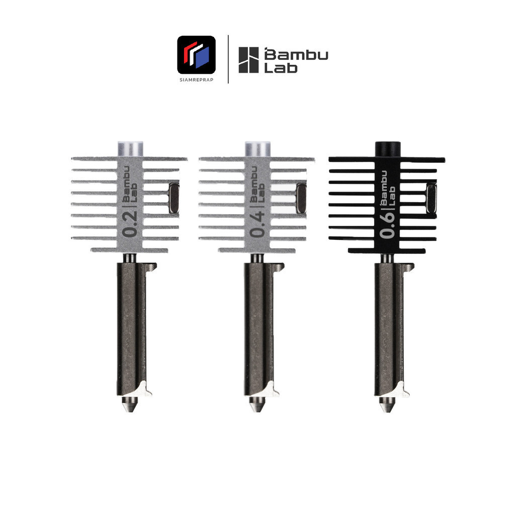 BambuLab A1 / A1 Mini หัวฉีดชุบแข็ง ปริ้นเส้นผสมคาร์บอนไฟเบอร์ได้ ของ ...