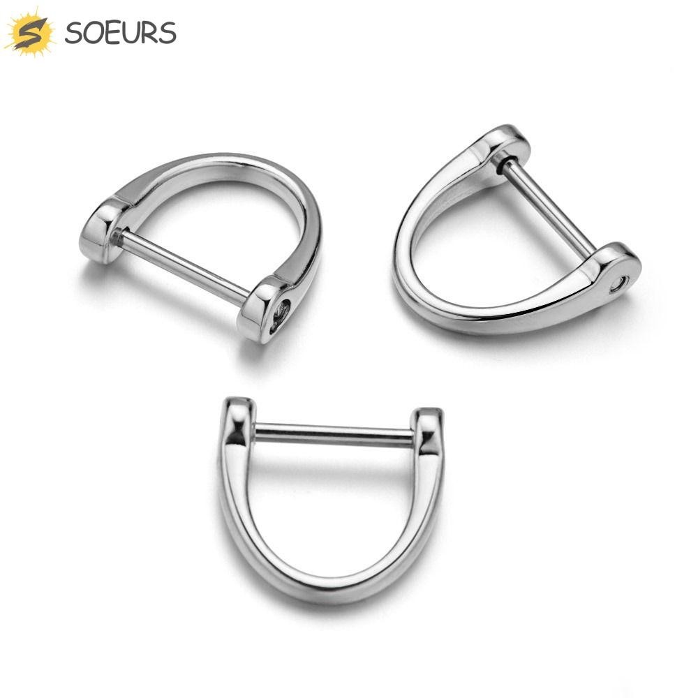 Soeurs D Shape Key Chain 1 PC โลหะของขวัญเล็กๆ D รูปร่างหนา Rod อุปกรณ์ ...