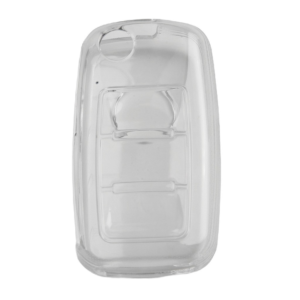 เคสกุญแจรถ 1 ชิ ้ นอุปกรณ ์ เสริมกรณี Clear Key Fob ฝาครอบเปลี ่ ยน TPU ...