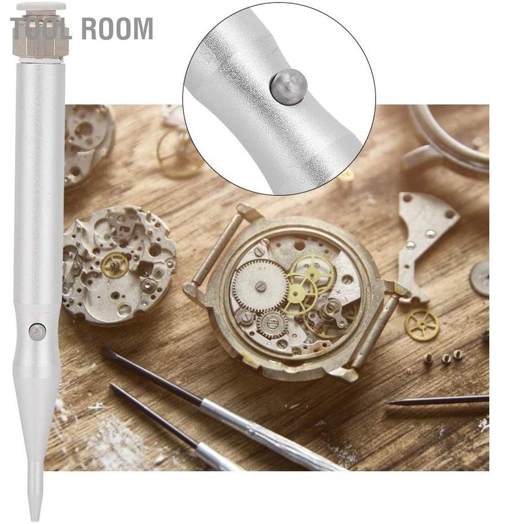 Tool Room Silver Watch Dust Blower Professional สแตนเลสสตีลปากกาเป่าลม ...